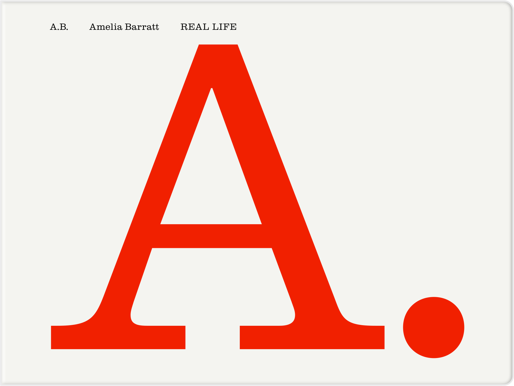 A.B. Real Life